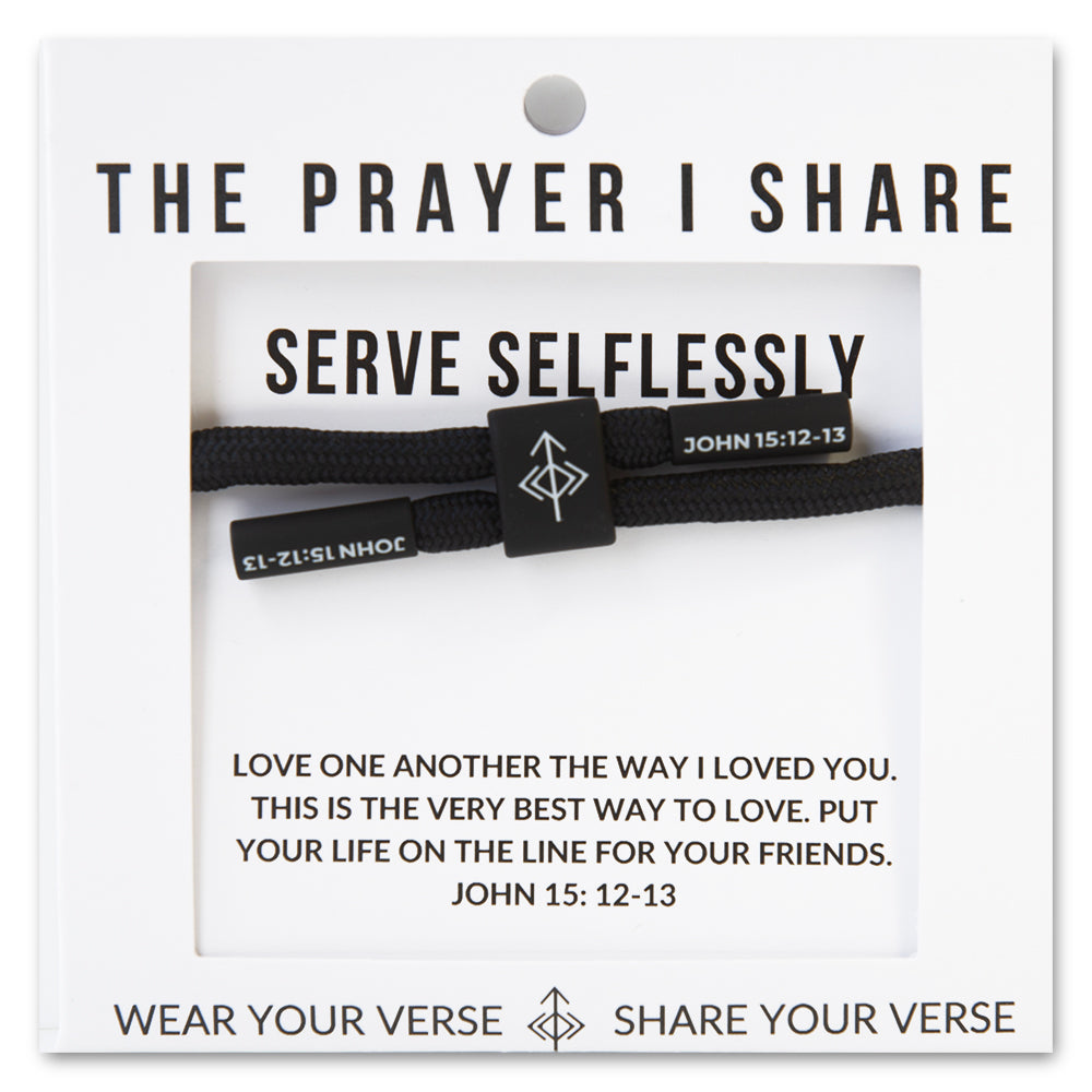 Serve Selflessly, John 15:12-13 | The Prayer I Share