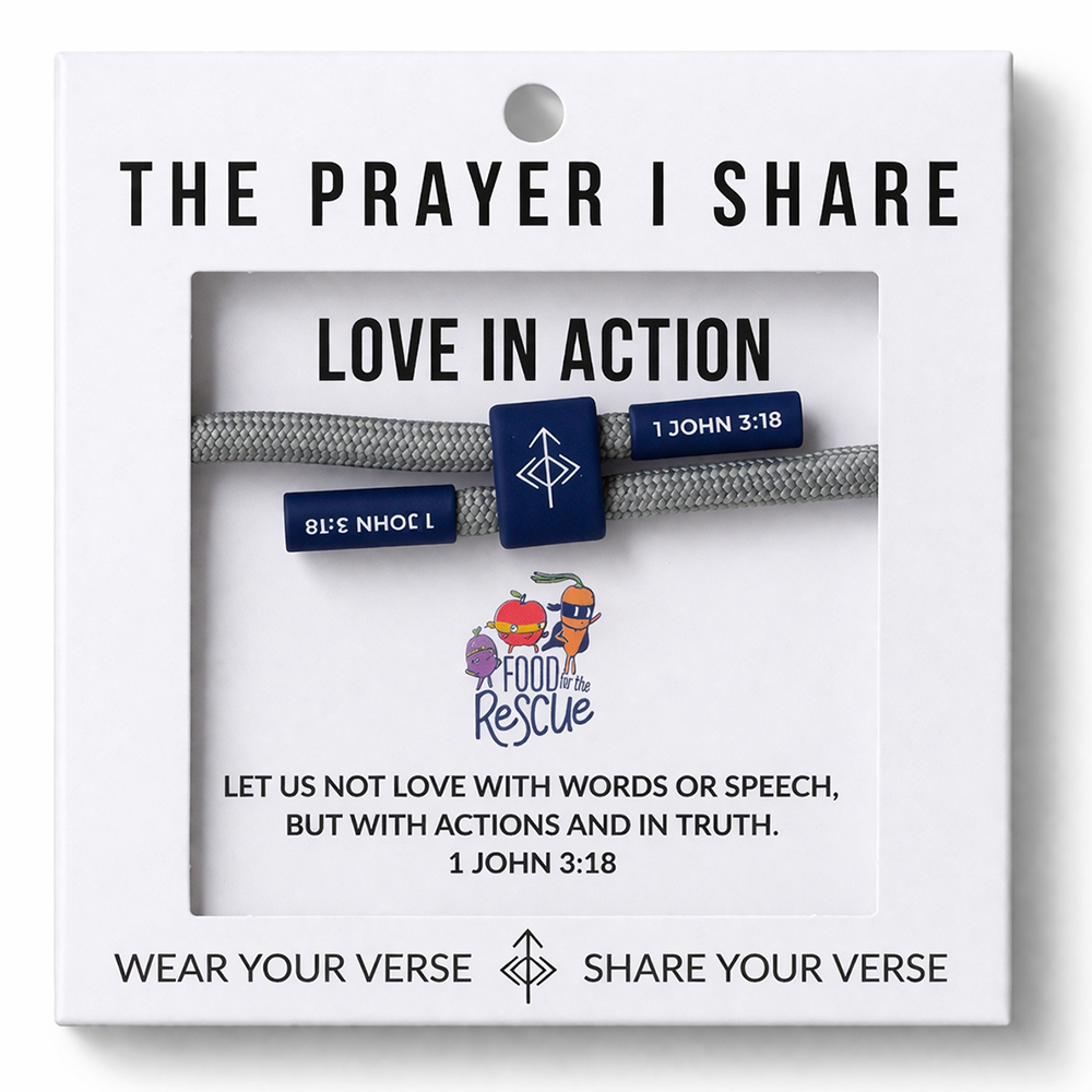 Food to the Rescue x The Prayer I Share, 1 John 3:18 | The Prayer I Share